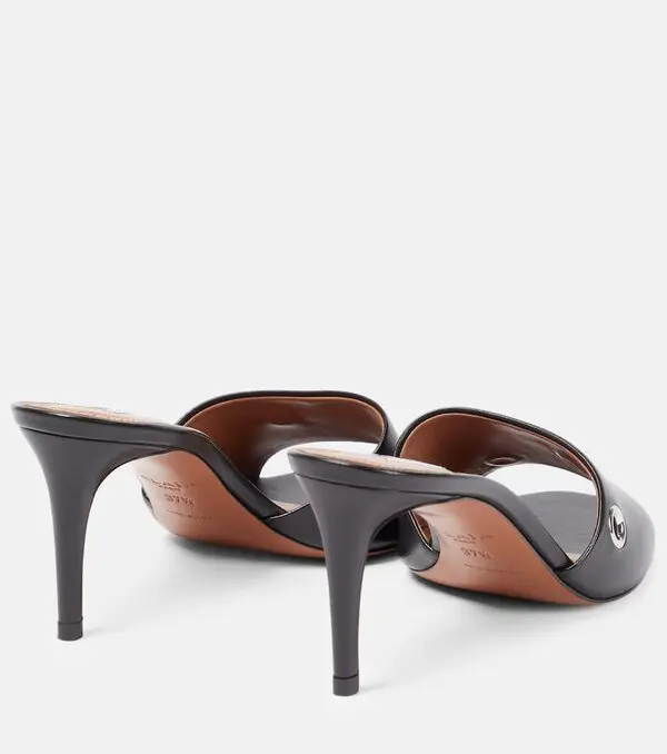 Alaïa Oeillets Embellished Leather Sandals