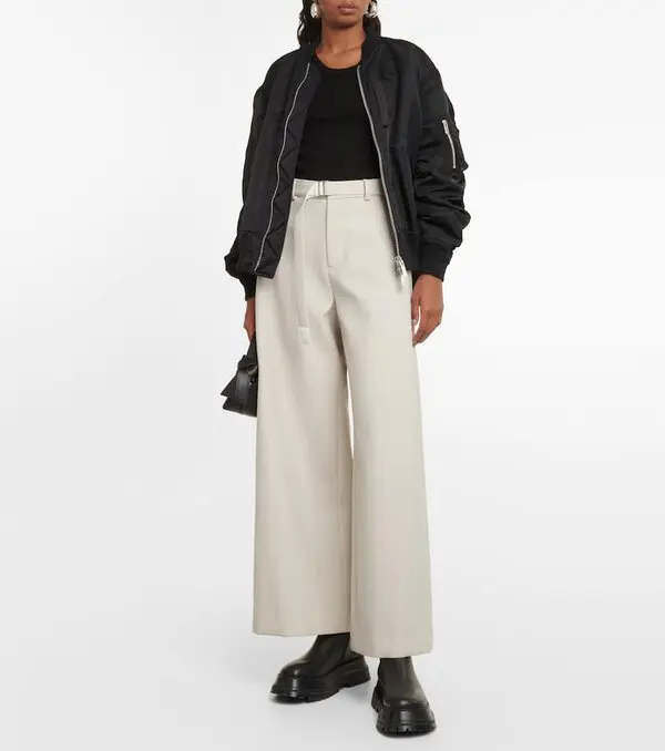 Sacai Wide-leg Pants