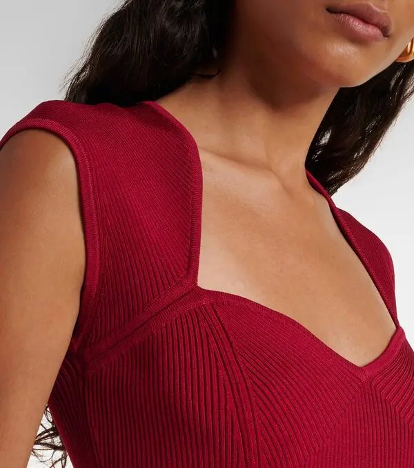 Simkhai Barbara Bodysuit - Red