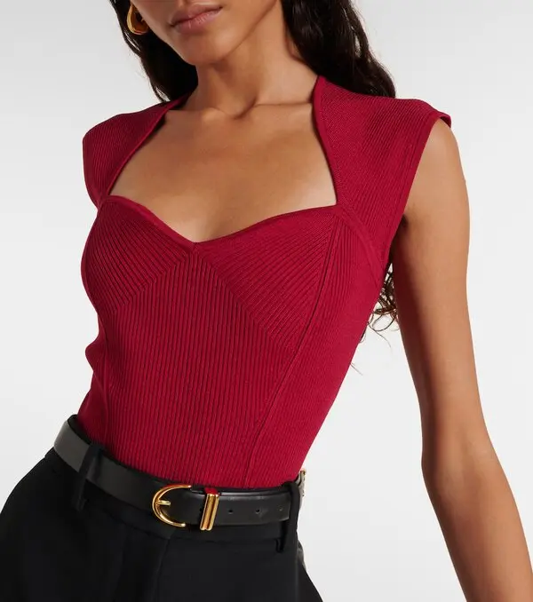 Simkhai Barbara Bodysuit - Red