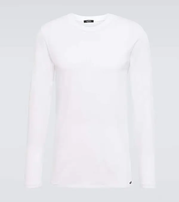 TOM FORD Crewneck T-shirt - White