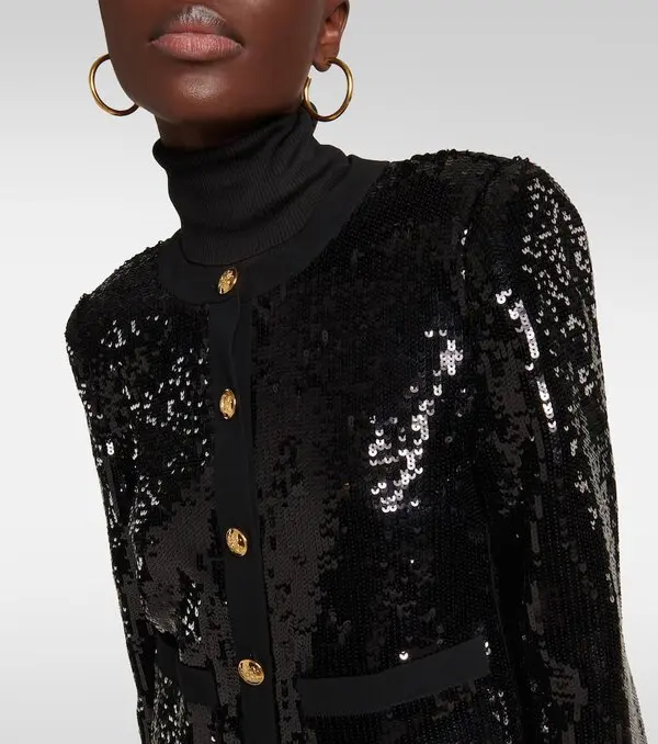 NILI LOTAN Katherine Sequined Jacket