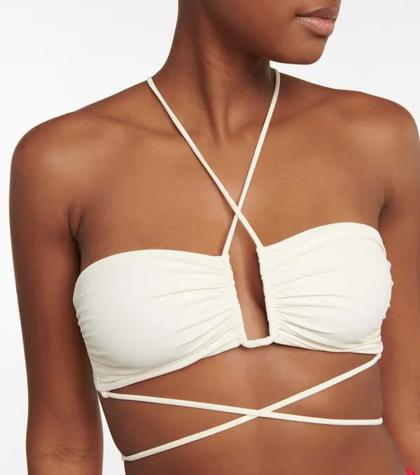 Magda Butrym Halterneck Bikini Top