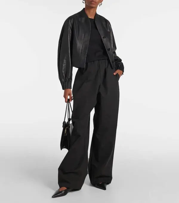 FFORME Dayne Cotton Wide-leg Pants