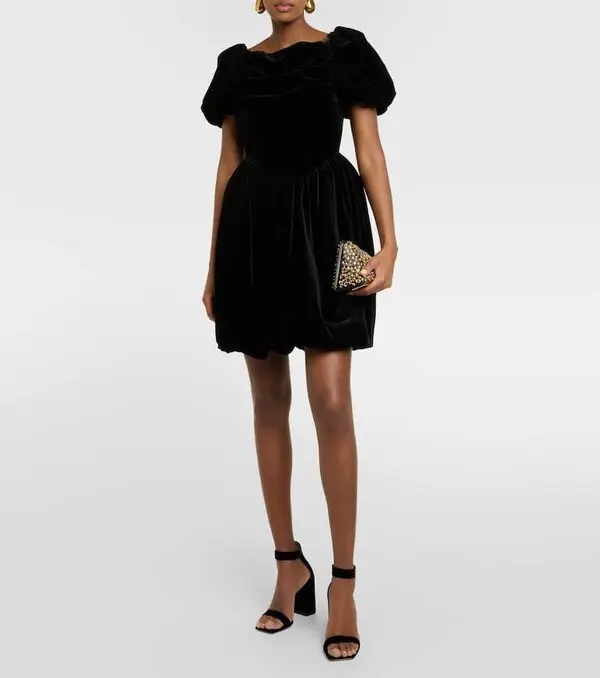 GIANVITO ROSSI Wondy Velvet Sandals