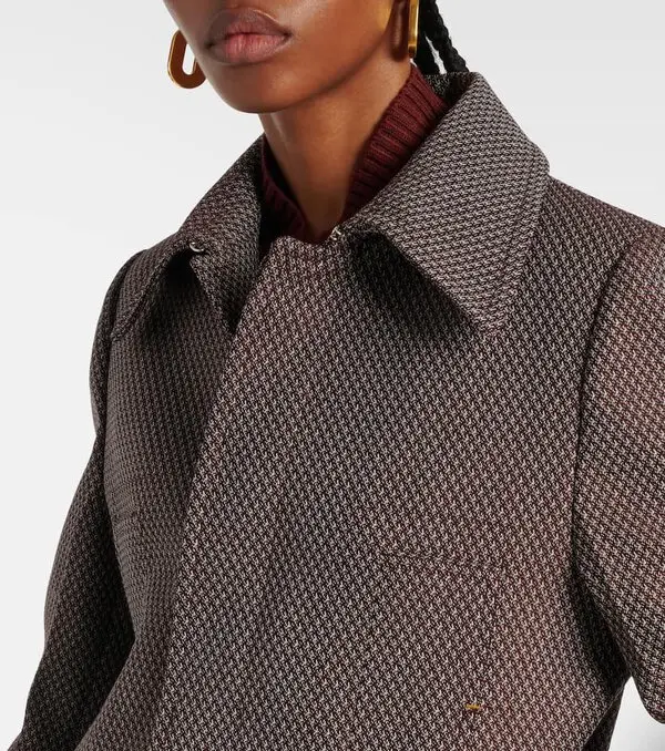 Victoria Beckham Tailored Virgin Wool Coat