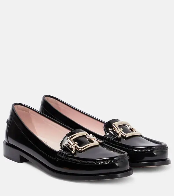 ROGER VIVIER Morsetto Leather Loafers