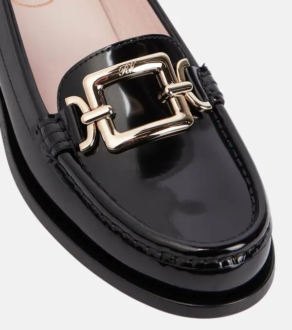 ROGER VIVIER Morsetto Leather Loafers