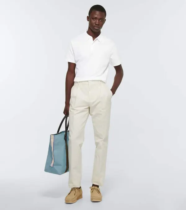 Derek Rose Ramsay Cotton-blend Polo Shirt