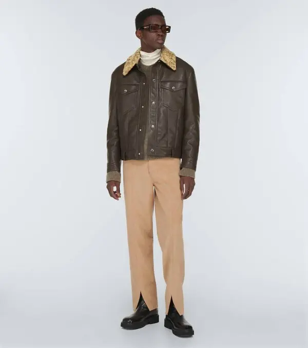 Nanushka Boyce Regenerated Leather Jacket