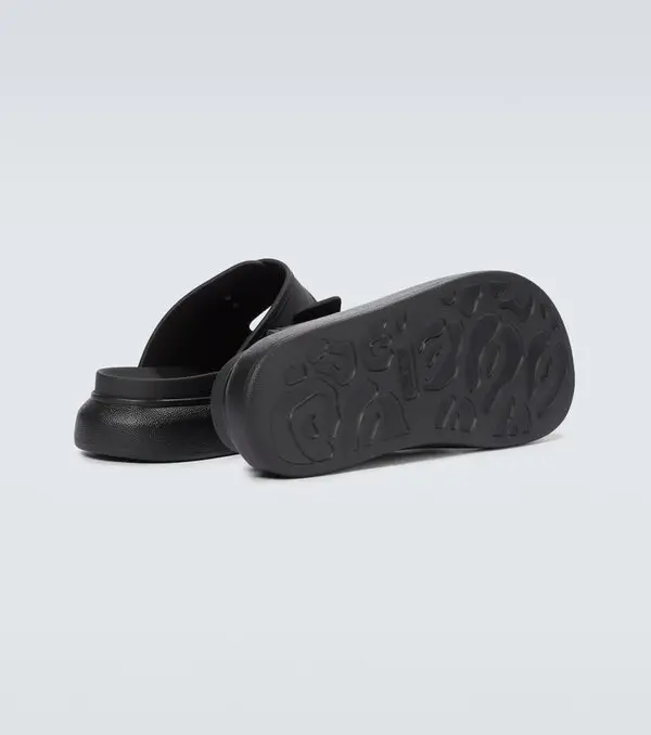 Alexander McQueen Hybrid Slides - Black