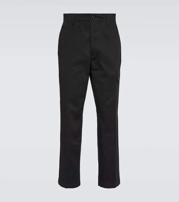 C.P. COMPANY Cotton Cargo Pants - Black