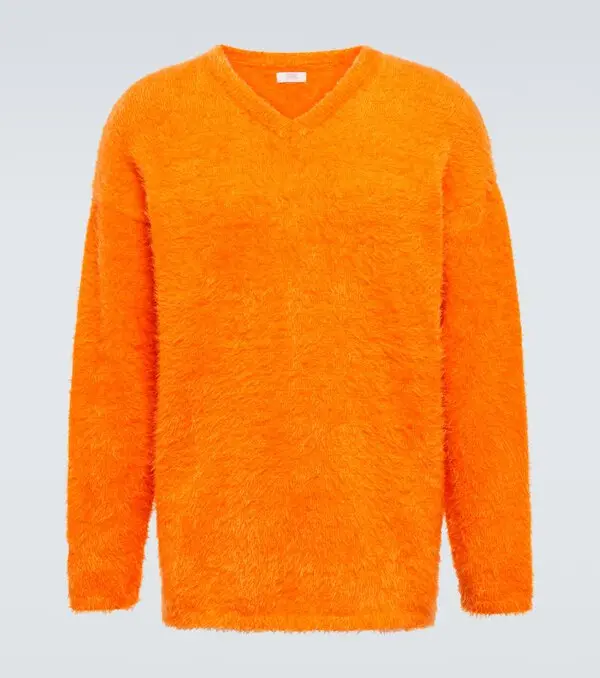 ERL Brushed Sweater - Orange