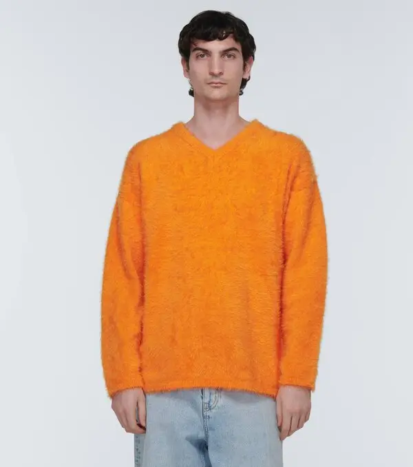 ERL Brushed Sweater - Orange