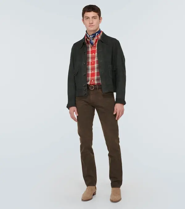Ralph Lauren Patched Slim Jeans