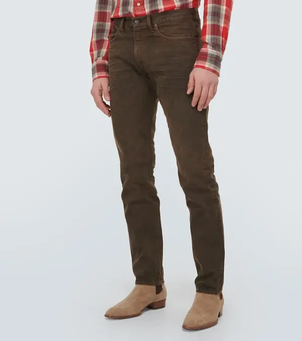 Ralph Lauren Patched Slim Jeans