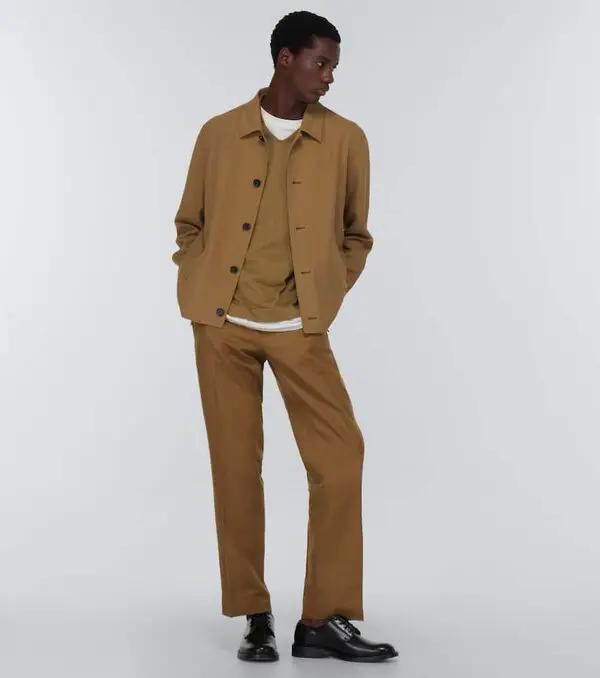 Zegna Cotton Pique Polo Shirt
