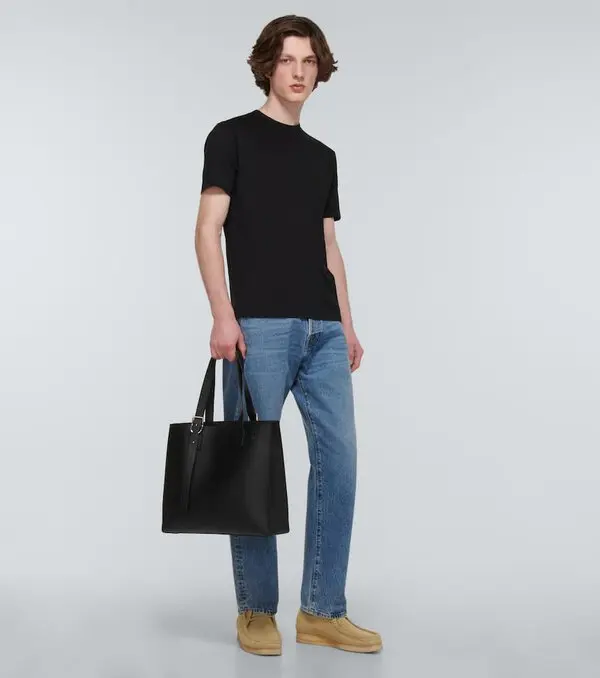 Sunspel Classic Cotton T-shirt - Black