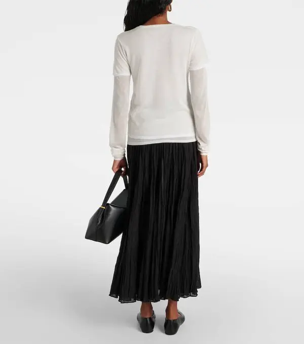 TOTEME Layered Jersey Top