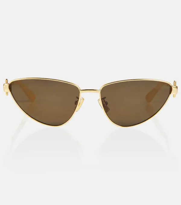 Bottega Veneta Cat-eye Sunglasses - Brown