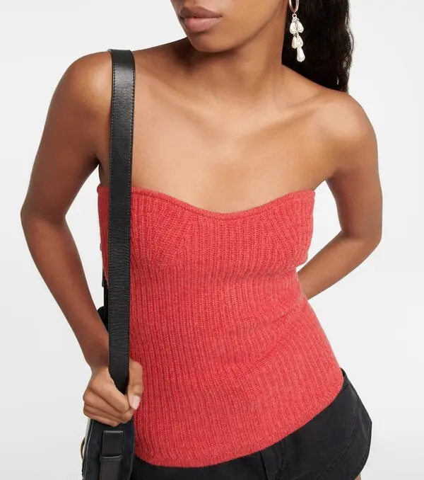 Isabel Marant Blaze Wool And Cashmere Top