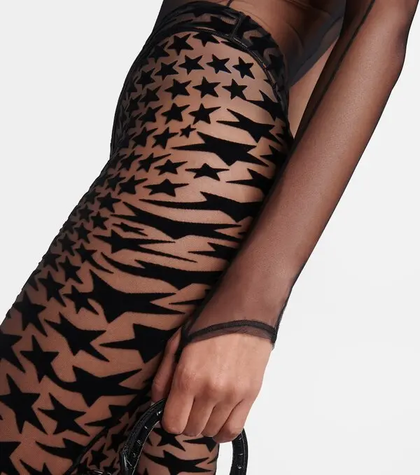 MUGLER Mesh Bodysuit