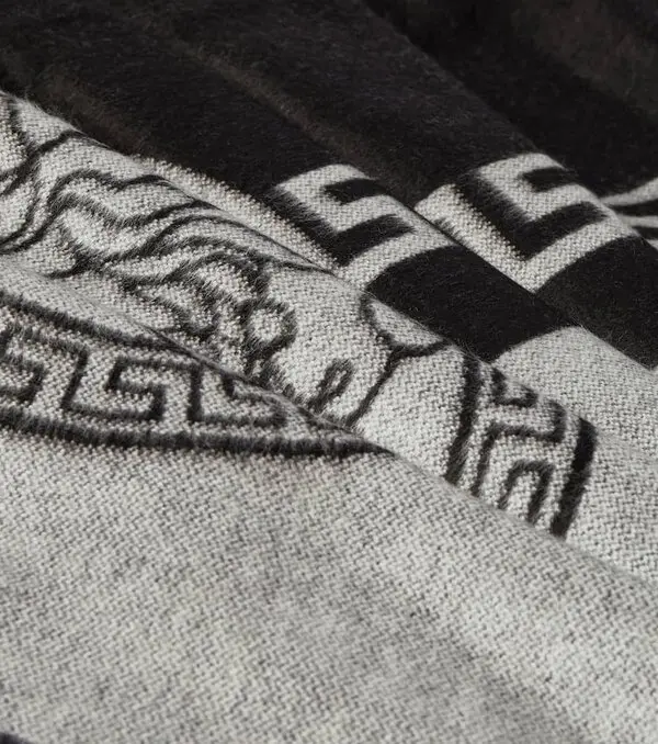 Versace Greca Key And Medusa Blanket