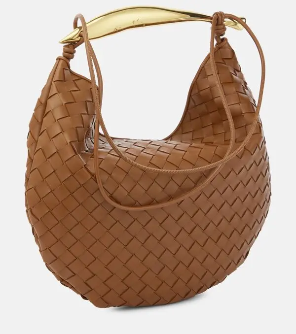 Bottega Veneta Sardine Intrecciato Large Leather Shoulder Bag