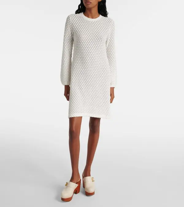 Chloé Cotton Sweater Dress