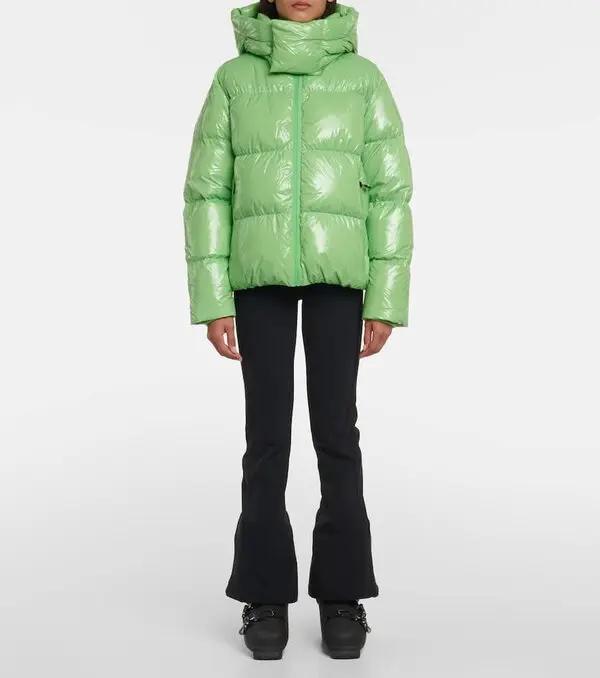 Perfect Moment January Down Ski Jacket - Green