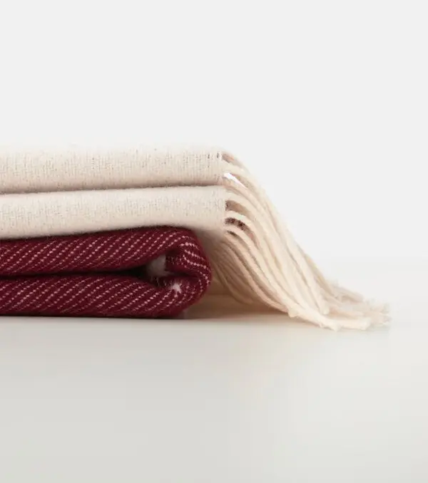 Erdem Floral Jacquard Wool-blend Blanket