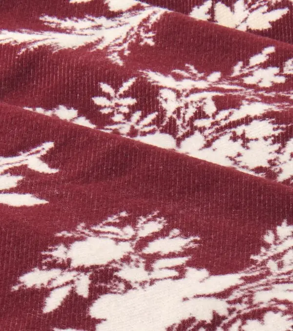 Erdem Floral Jacquard Wool-blend Blanket