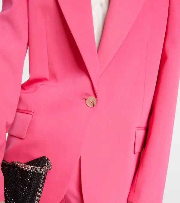 Stella McCartney Wool Blazer - Pink