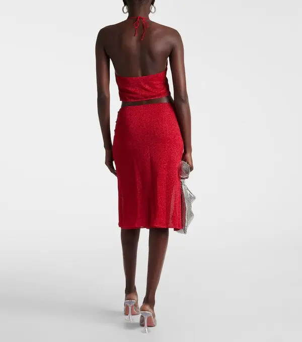 Oseree Lumiere Midi Skirt