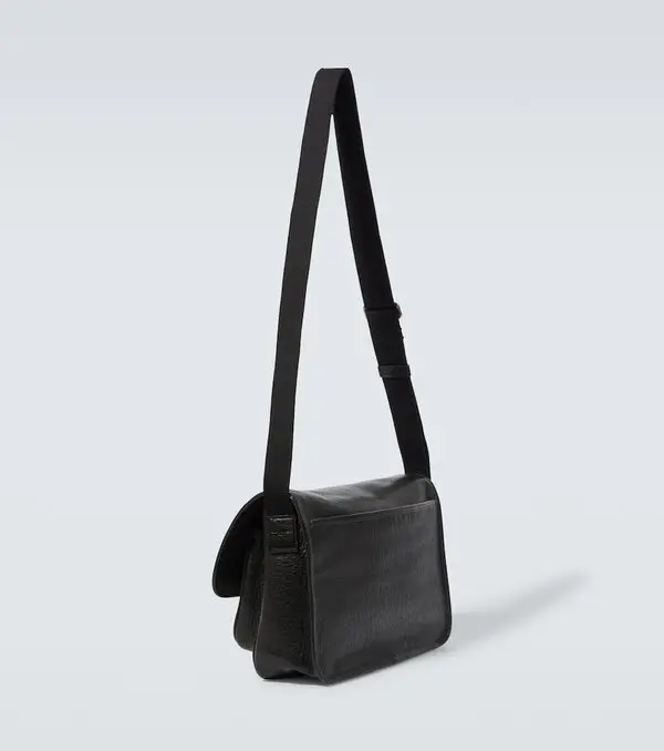 Saint Laurent Niki Leather Messenger Bag