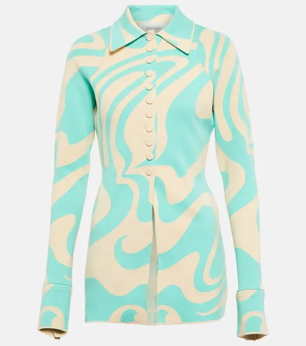 Sportmax Soraga Jacquard Blazer