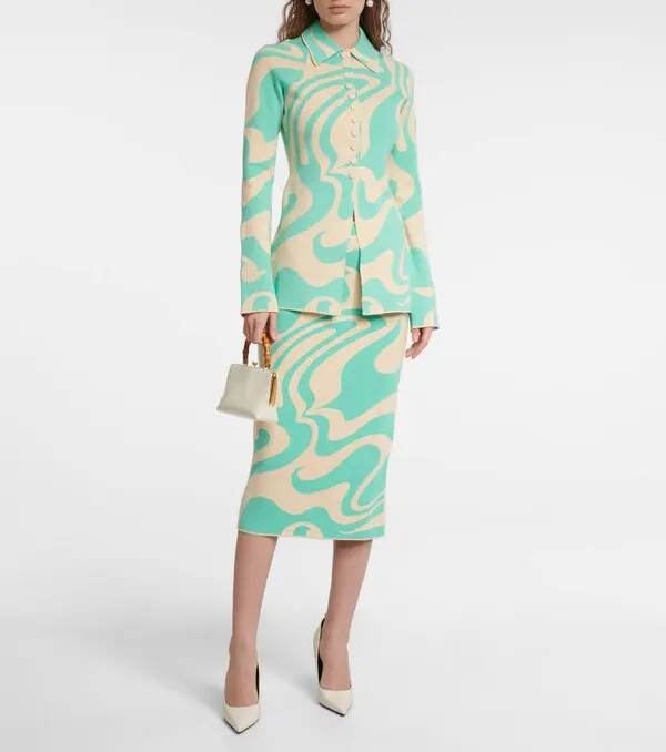 Sportmax Soraga Jacquard Blazer
