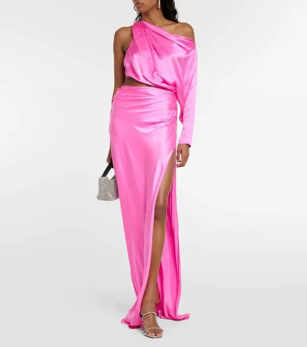 THE SEI Draped Cutout Gown