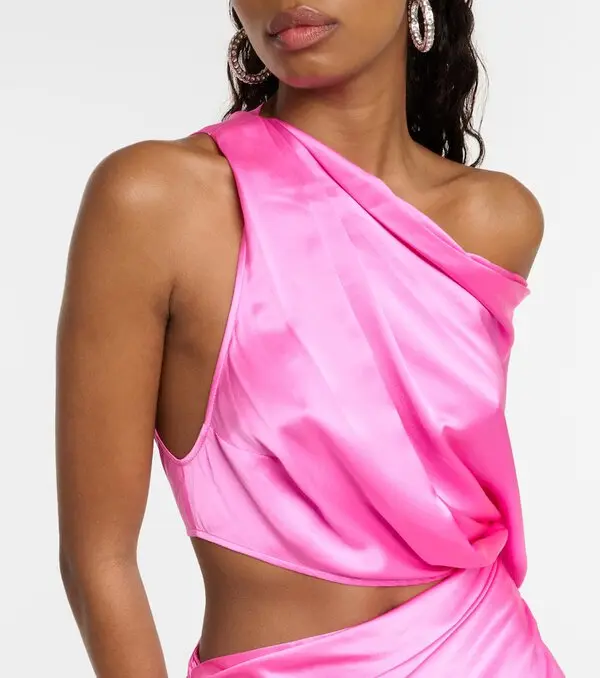 THE SEI Draped Cutout Gown