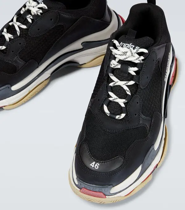 Balenciaga Triple S Sneakers - Black
