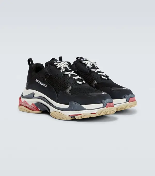 Balenciaga Triple S Sneakers - Black