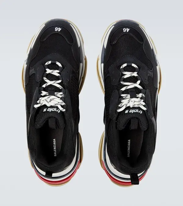 Balenciaga Triple S Sneakers - Black