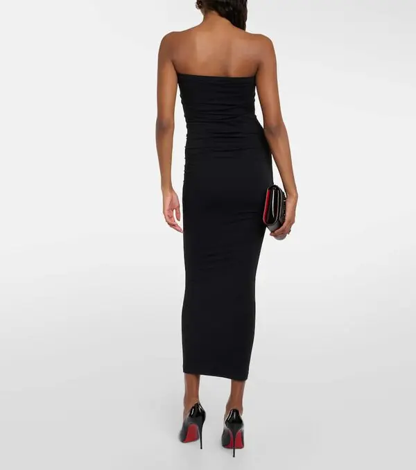 Wolford Fatal Strapless Jersey Maxi Dress