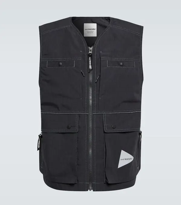 AND WANDER Zipped Vest
