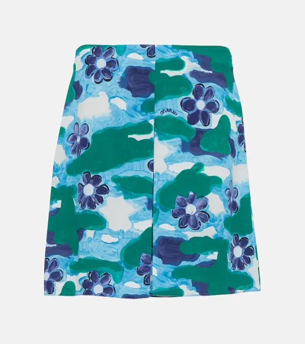 Marni Printed Mini Skirt