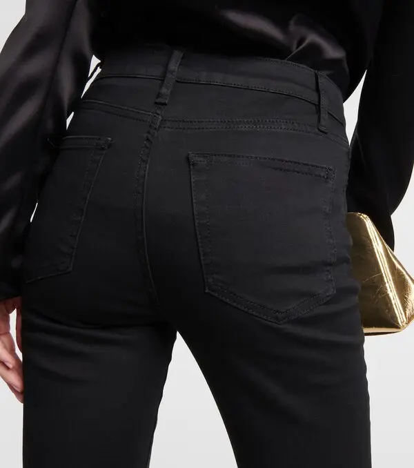 FRAME Le High Straight Cropped Jeans