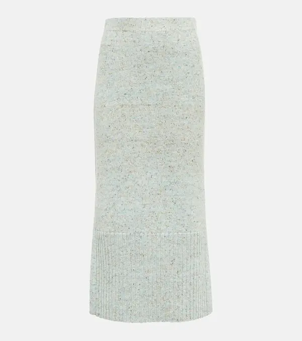 Ulla Johnson Kaiya High-rise Knit Midi Skirt