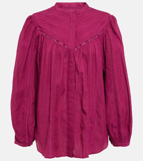 MARANT ETOILE Leonard Cotton-blend Shirt