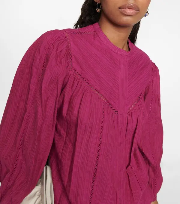 MARANT ETOILE Leonard Cotton-blend Shirt