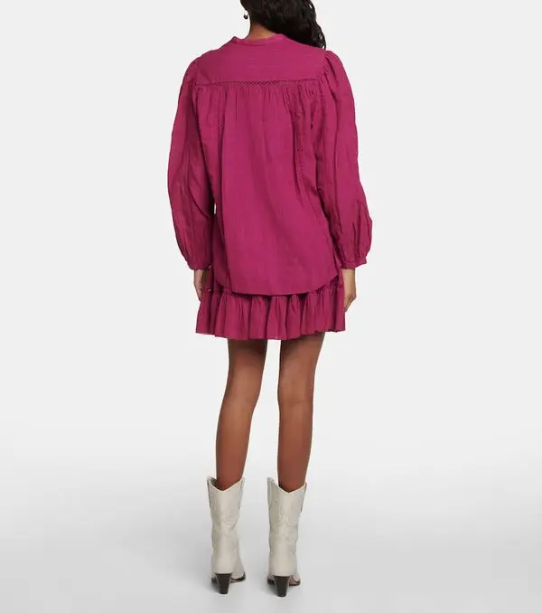 MARANT ETOILE Leonard Cotton-blend Shirt